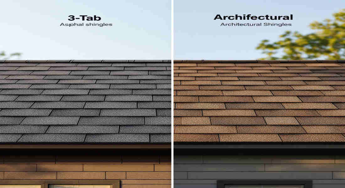 A Guide to 3 Tab vs. Architectural Shingles for Your Home - Bingo At Home